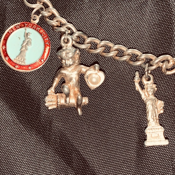 Vintage | Jewelry | Rare Pewter Charm Bracelet | Poshmark